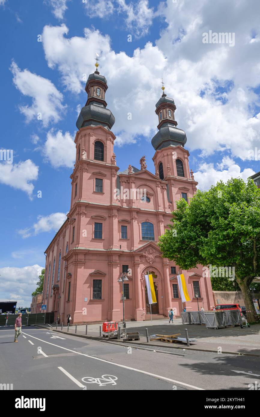St. Peter Kirche, Petersstraße, Mainz, Rheinland-Pfalz, Deutschland ...