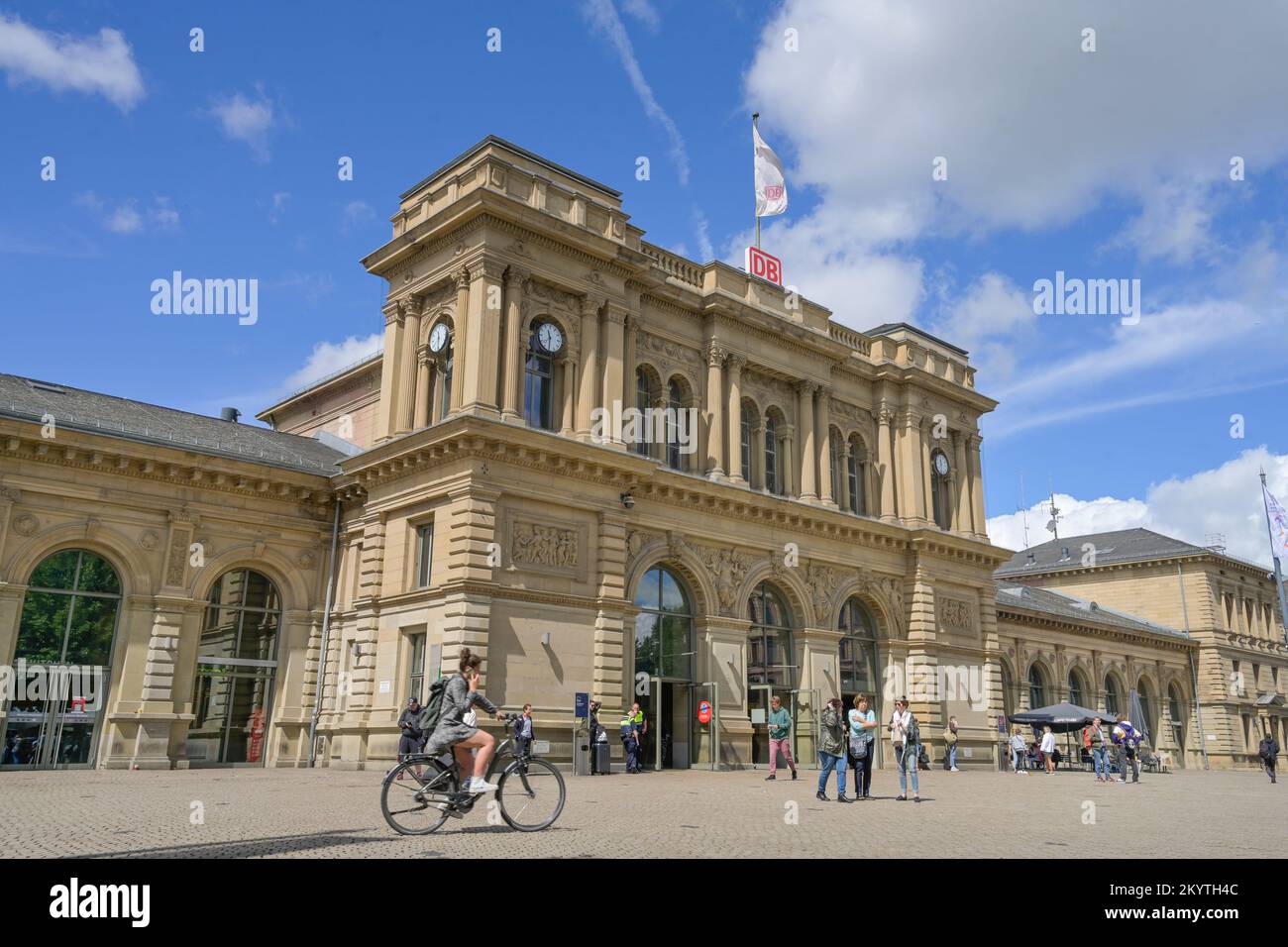 Hauptbahnhof, Bahnhofplatz, Neustadt, Mainz, Rheinland-Pfalz ...