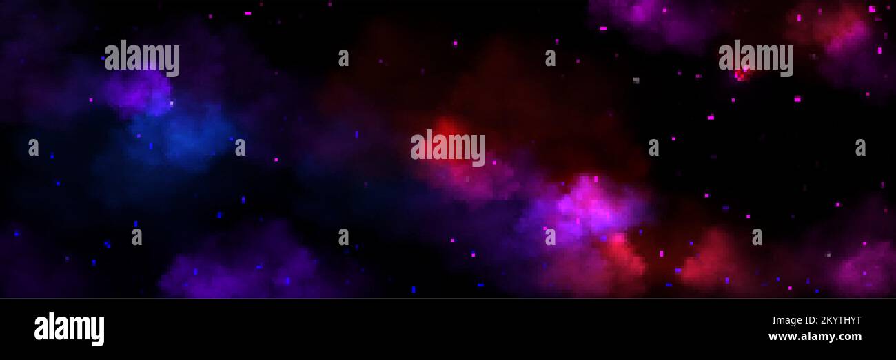 Nebula, twinkle, stardust in galaxy, space background with stars and ...