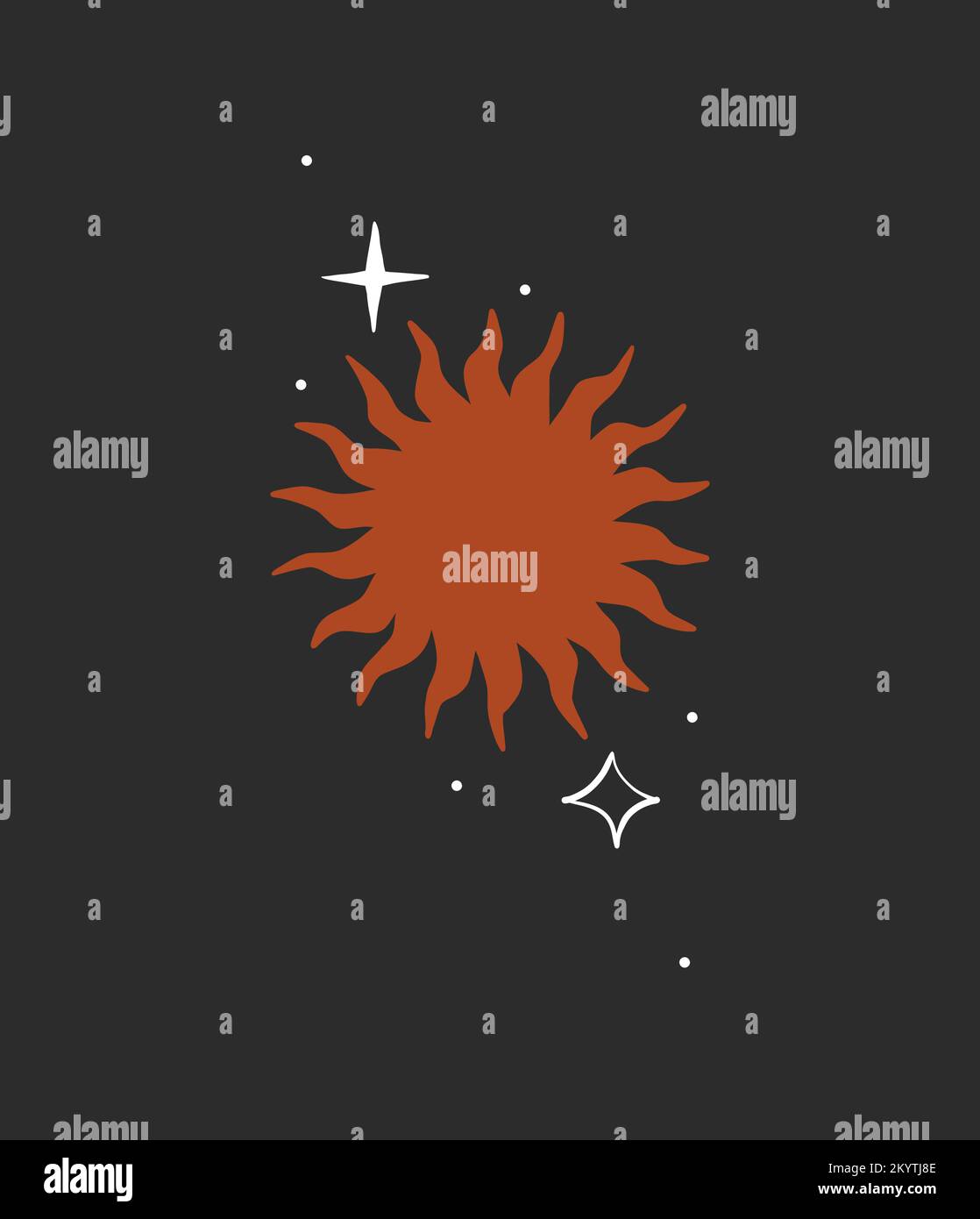 Hand drawn vector abstract graphic sketch drawing illustration print ...