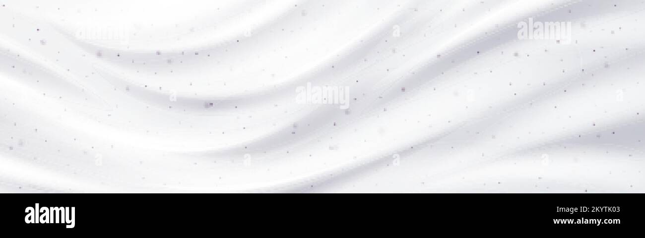 White creamy scrub texture with cleansing granules. Realistic vector ...