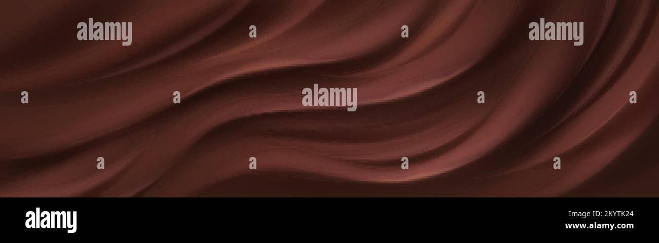 Chocolate texture background, mousse waves and swirls abstract wavy ...