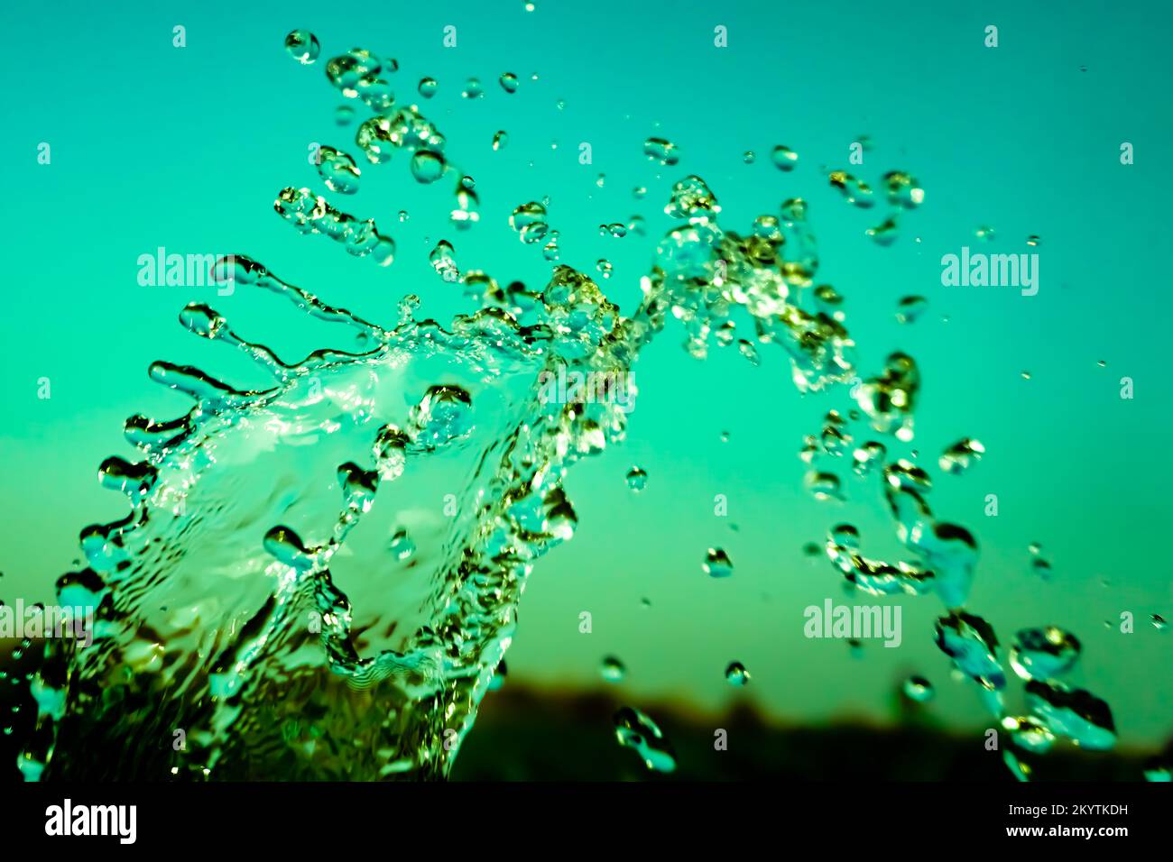 Water splash drop water flying hi-res stock photography and images - Alamy