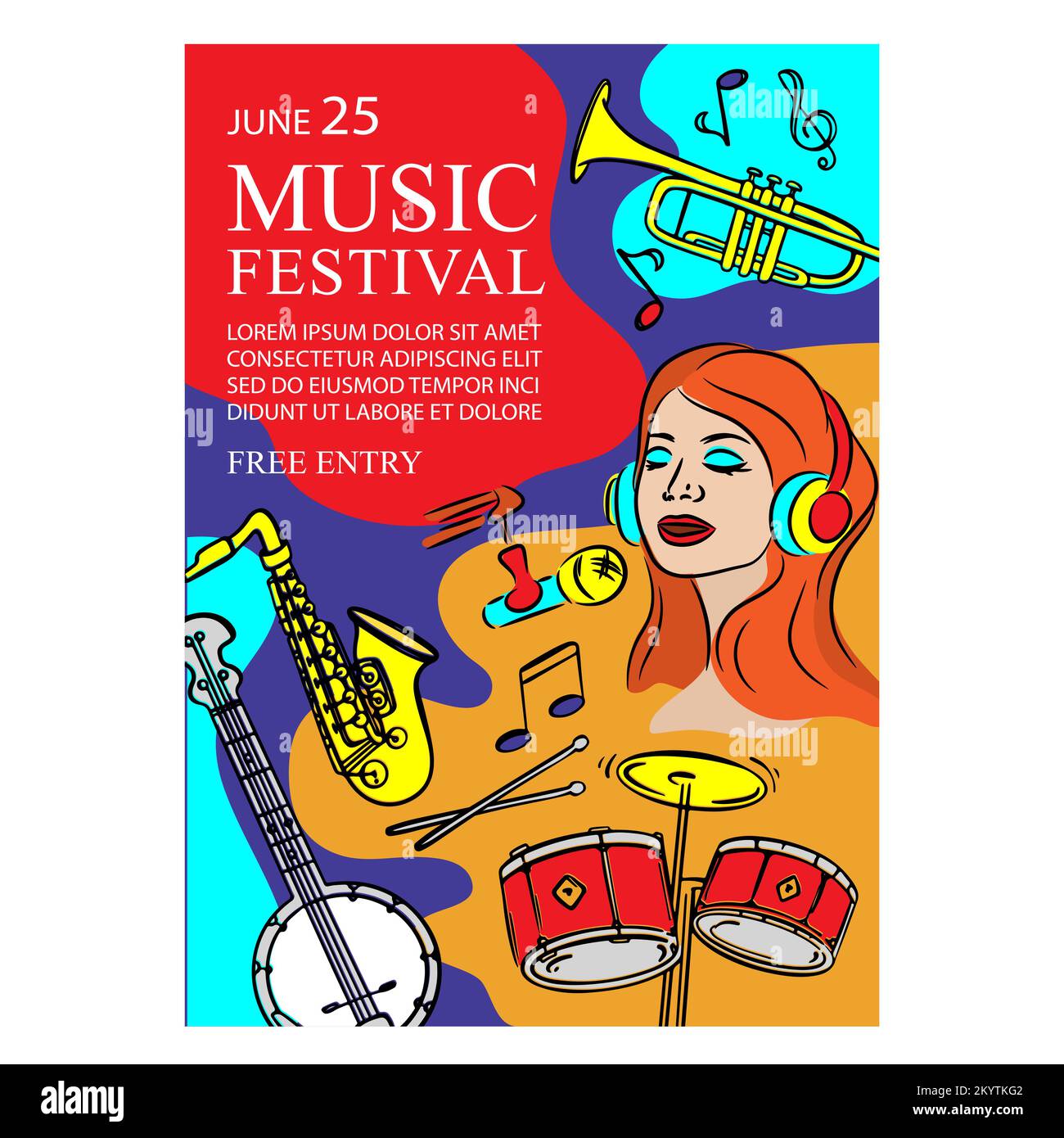 Vocal soloist Stock Vector Images - Alamy