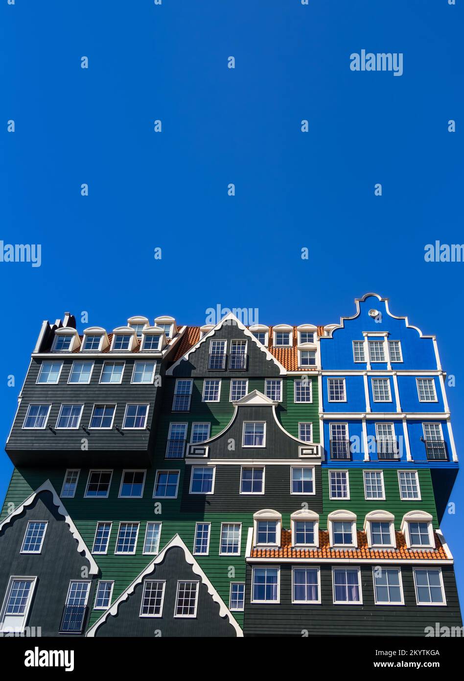 The picturesque traditional architecture of a building in Netherlands ...