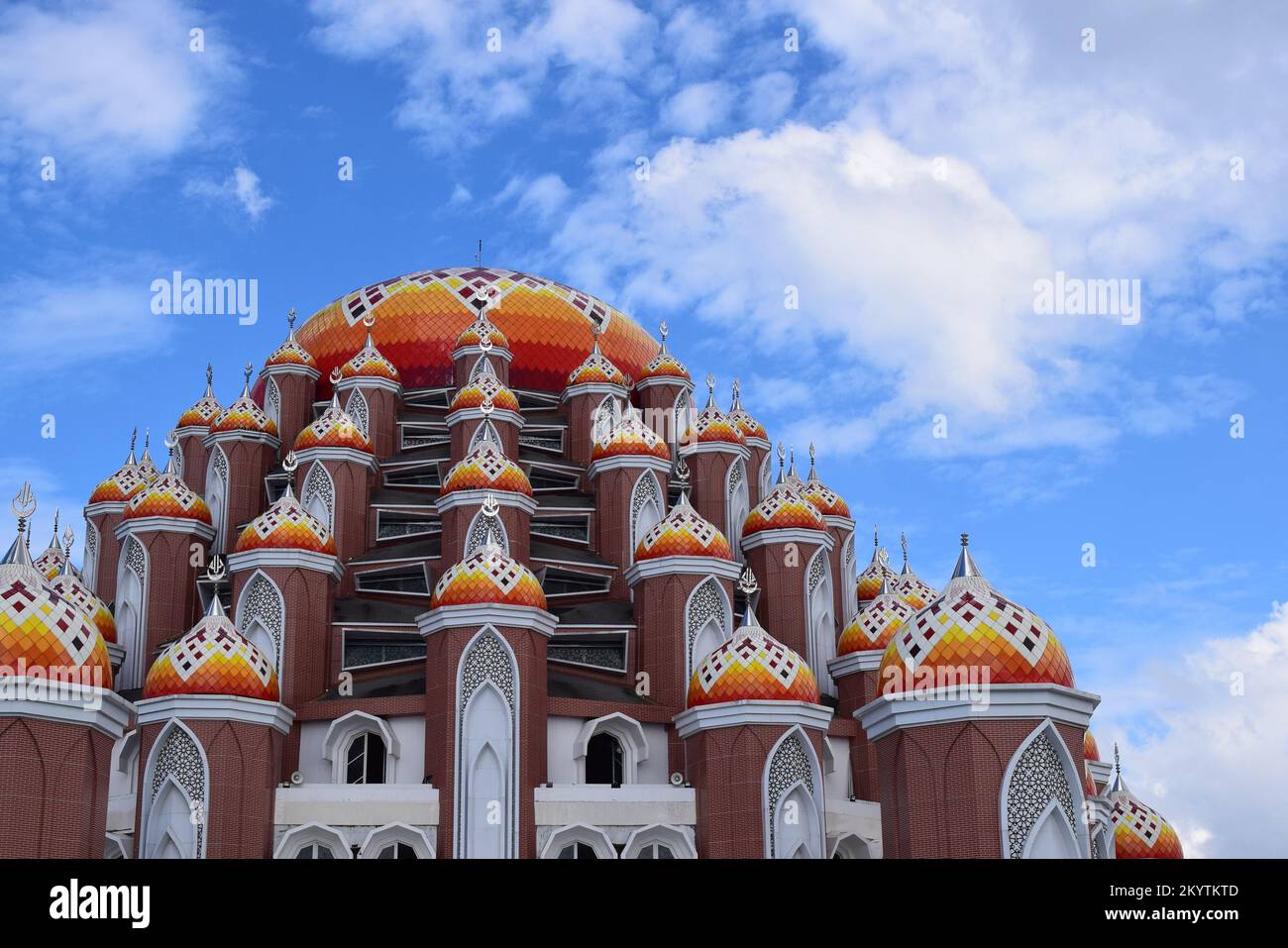 great mosque with 99 domes. 99 Dome Mosque, located in Indonesia with ...