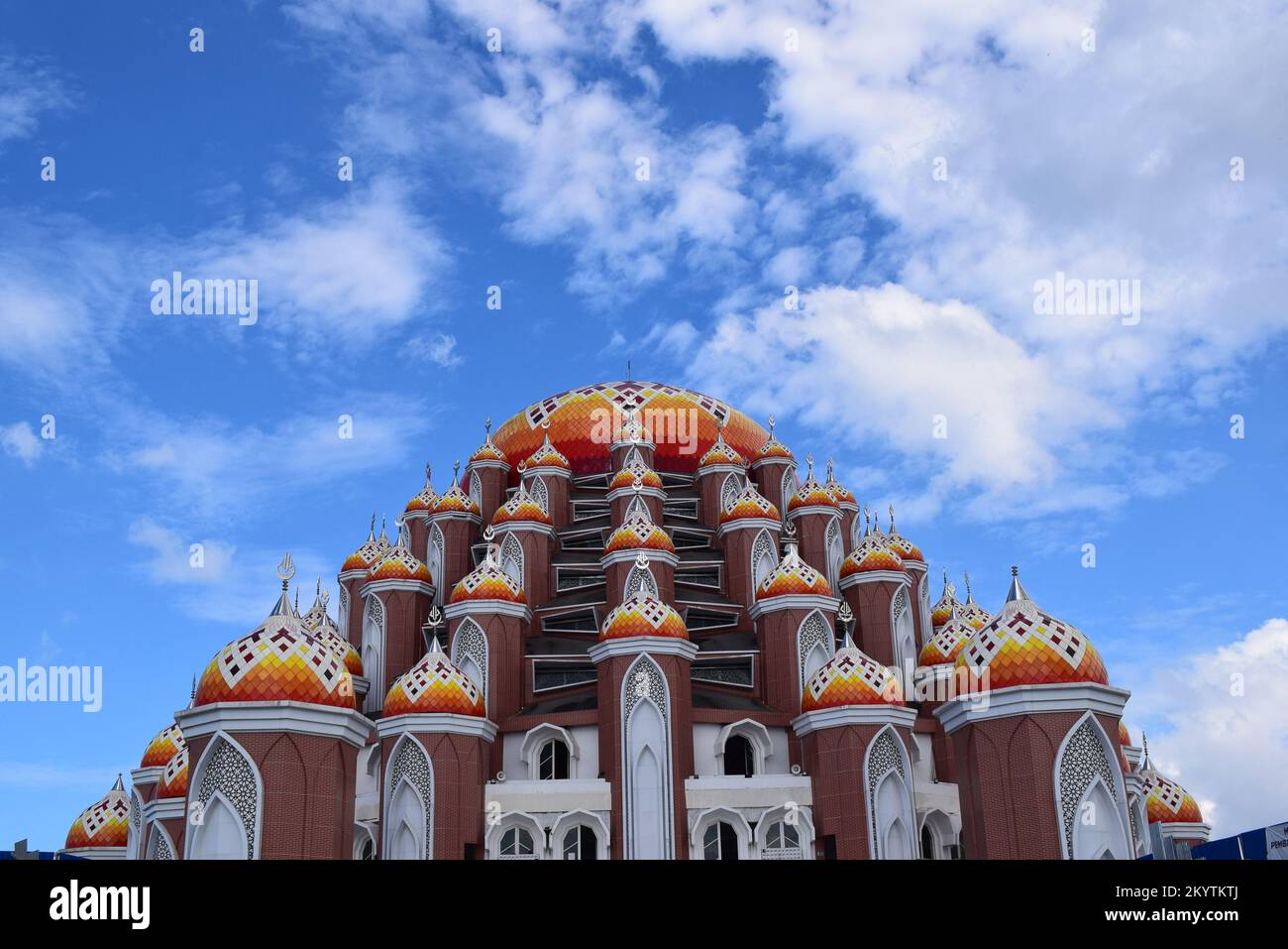 great mosque with 99 domes. 99 Dome Mosque, located in Indonesia with ...