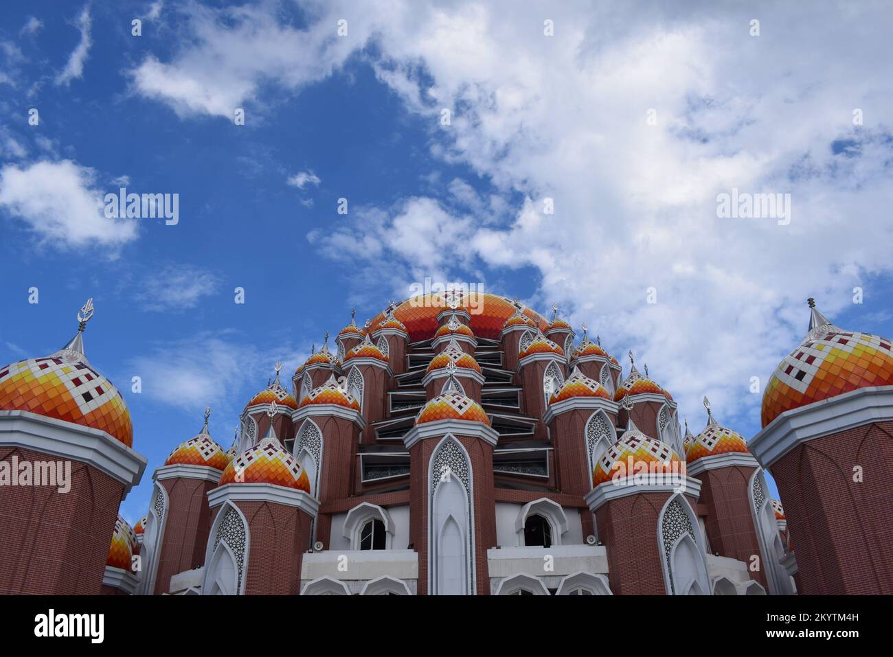 great mosque with 99 domes. 99 Dome Mosque, located in Indonesia with ...