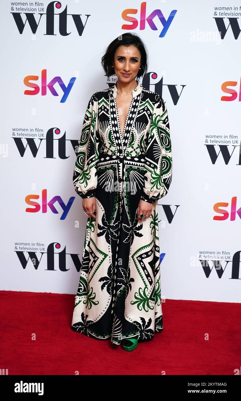 Anita Rani attends The Women in Film and TV Awards at the London Hilton ...