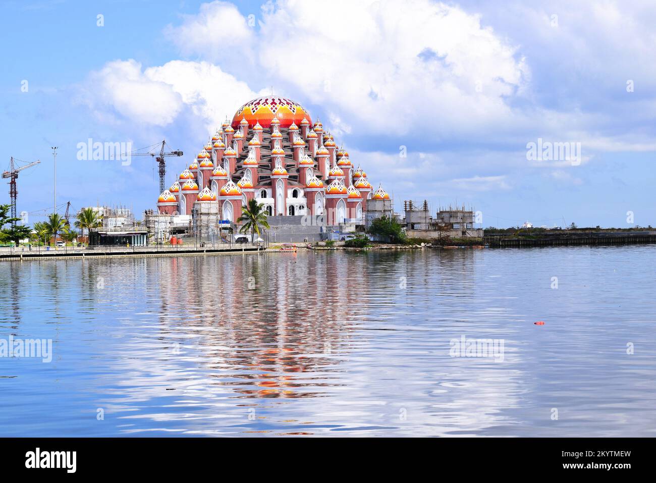 great mosque with 99 domes. 99 Dome Mosque, located in Indonesia with ...