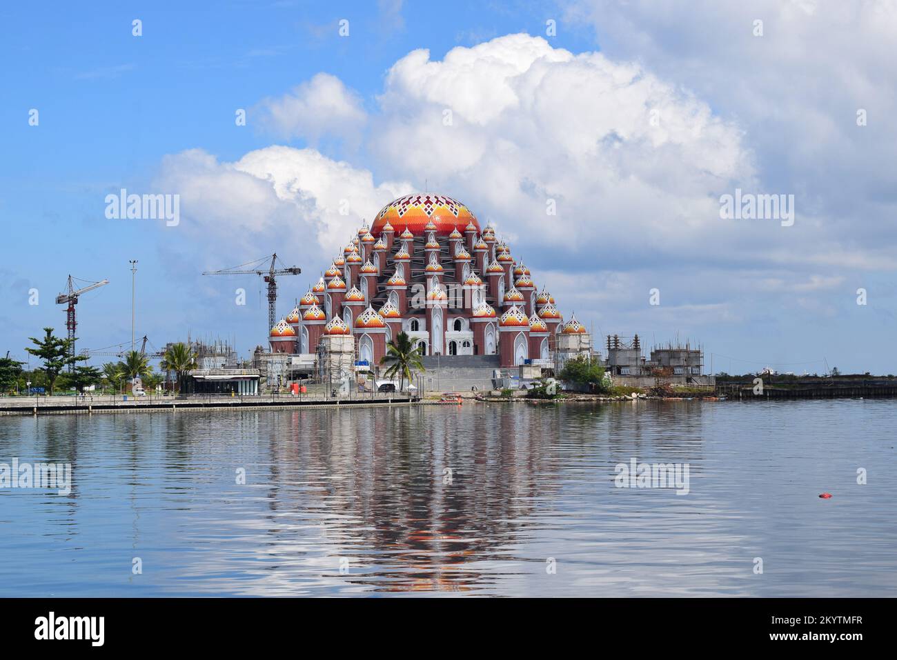 great mosque with 99 domes. 99 Dome Mosque, located in Indonesia with ...