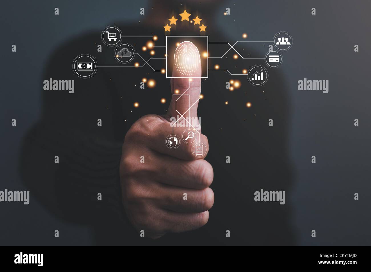 Customer Experience Concept, Best Excellent Services Rating for ...