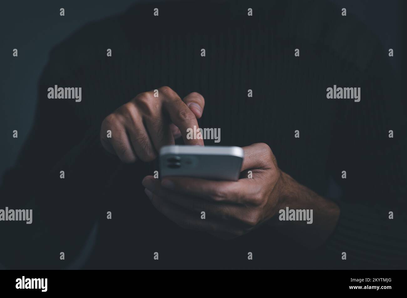 Happy customer hand pressing hi-res stock photography and images - Alamy