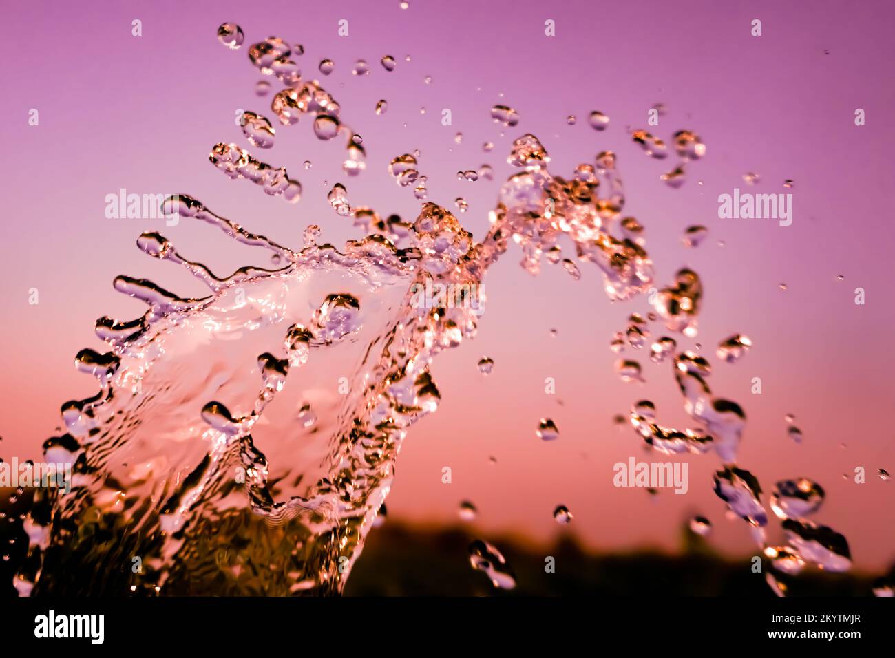 3d splash rain hi-res stock photography and images - Alamy