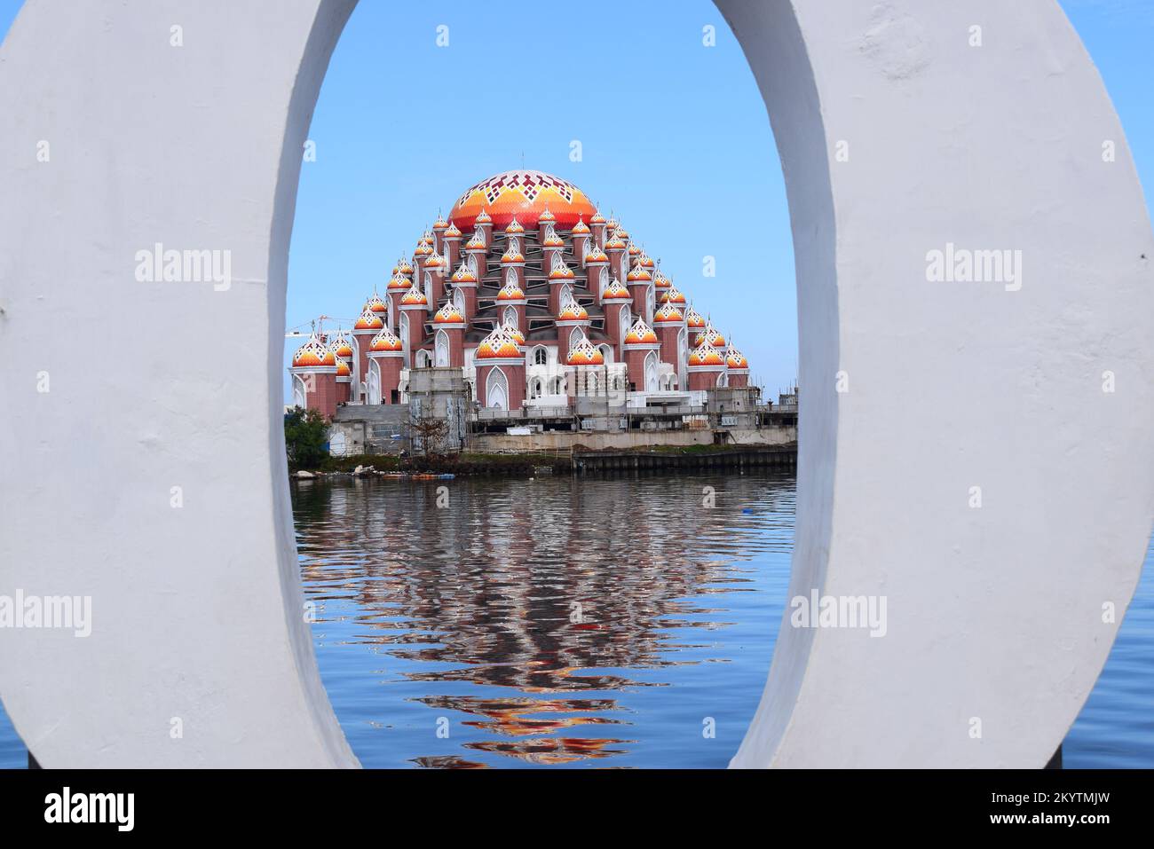 great mosque with 99 domes. 99 Dome Mosque, located in Indonesia with ...
