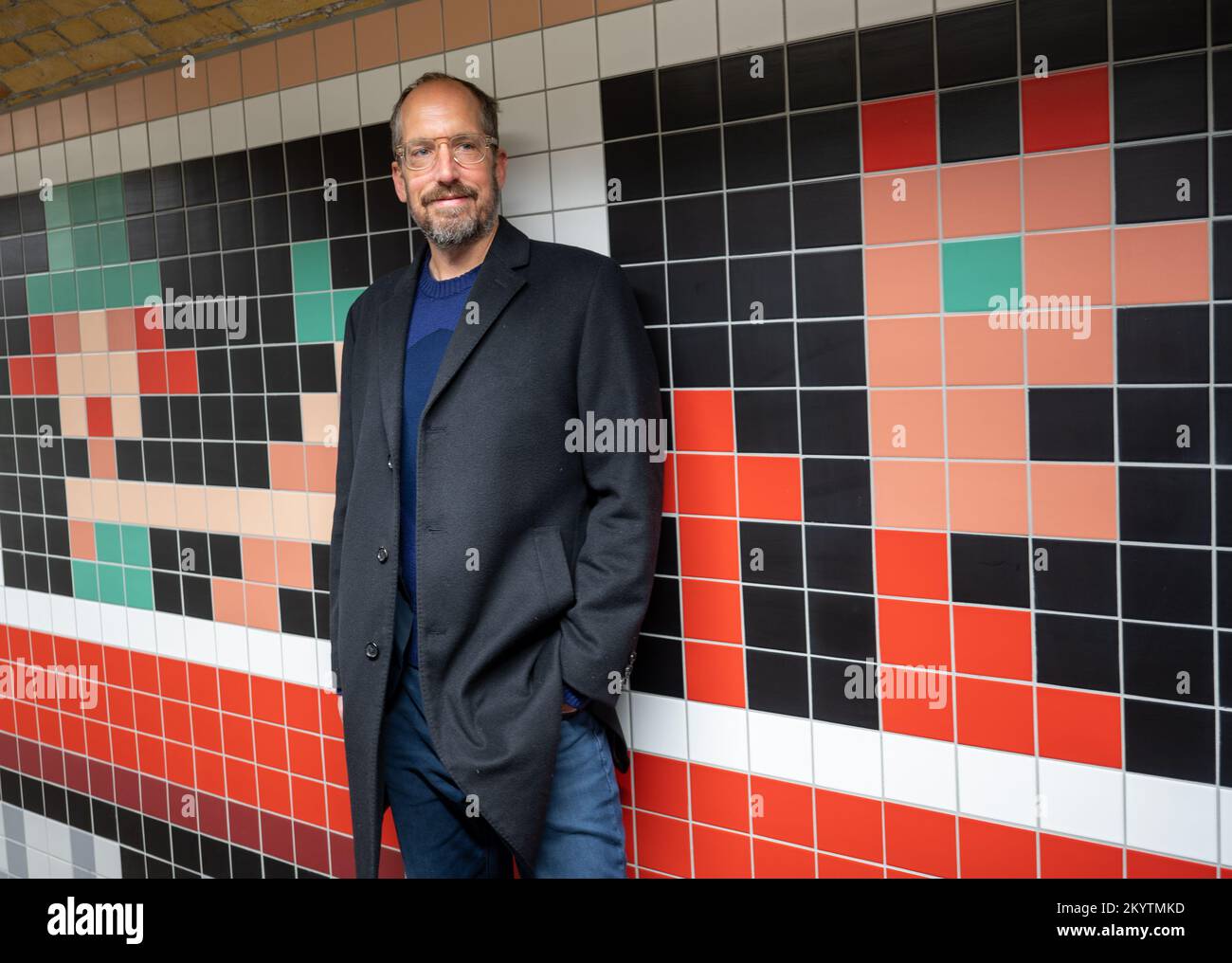 Berlin, Germany. 02nd Dec, 2022. Illustrator Christoph Niemann stands ...