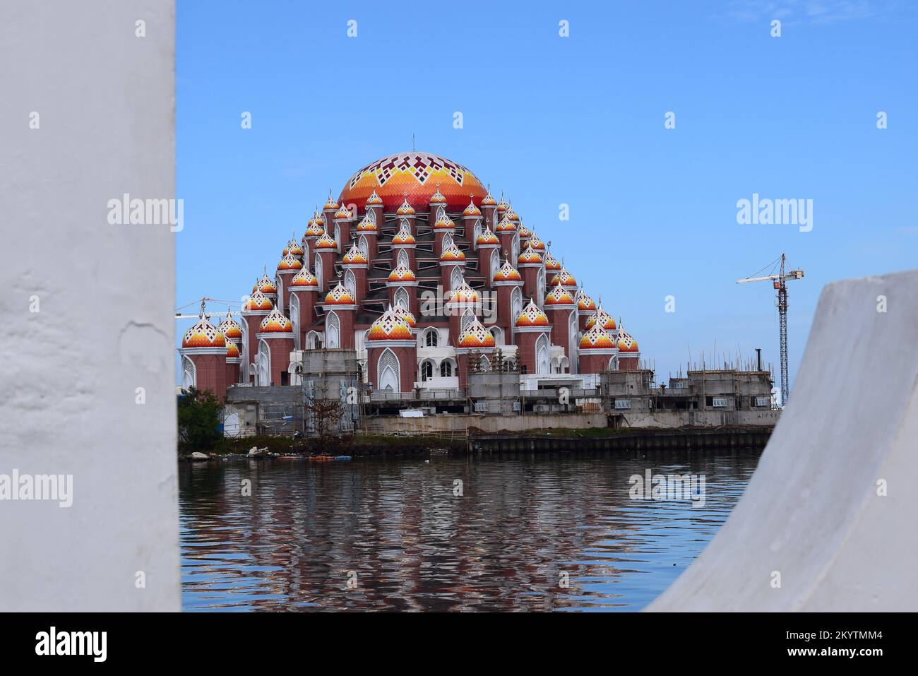 great mosque with 99 domes. 99 Dome Mosque, located in Indonesia with ...