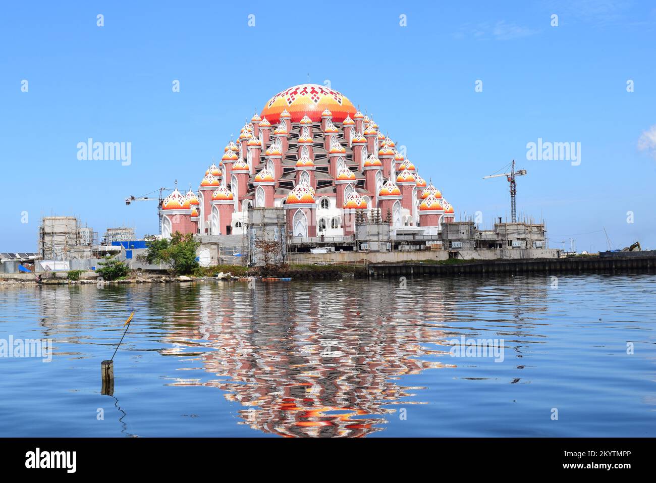 great mosque with 99 domes. 99 Dome Mosque, located in Indonesia with ...