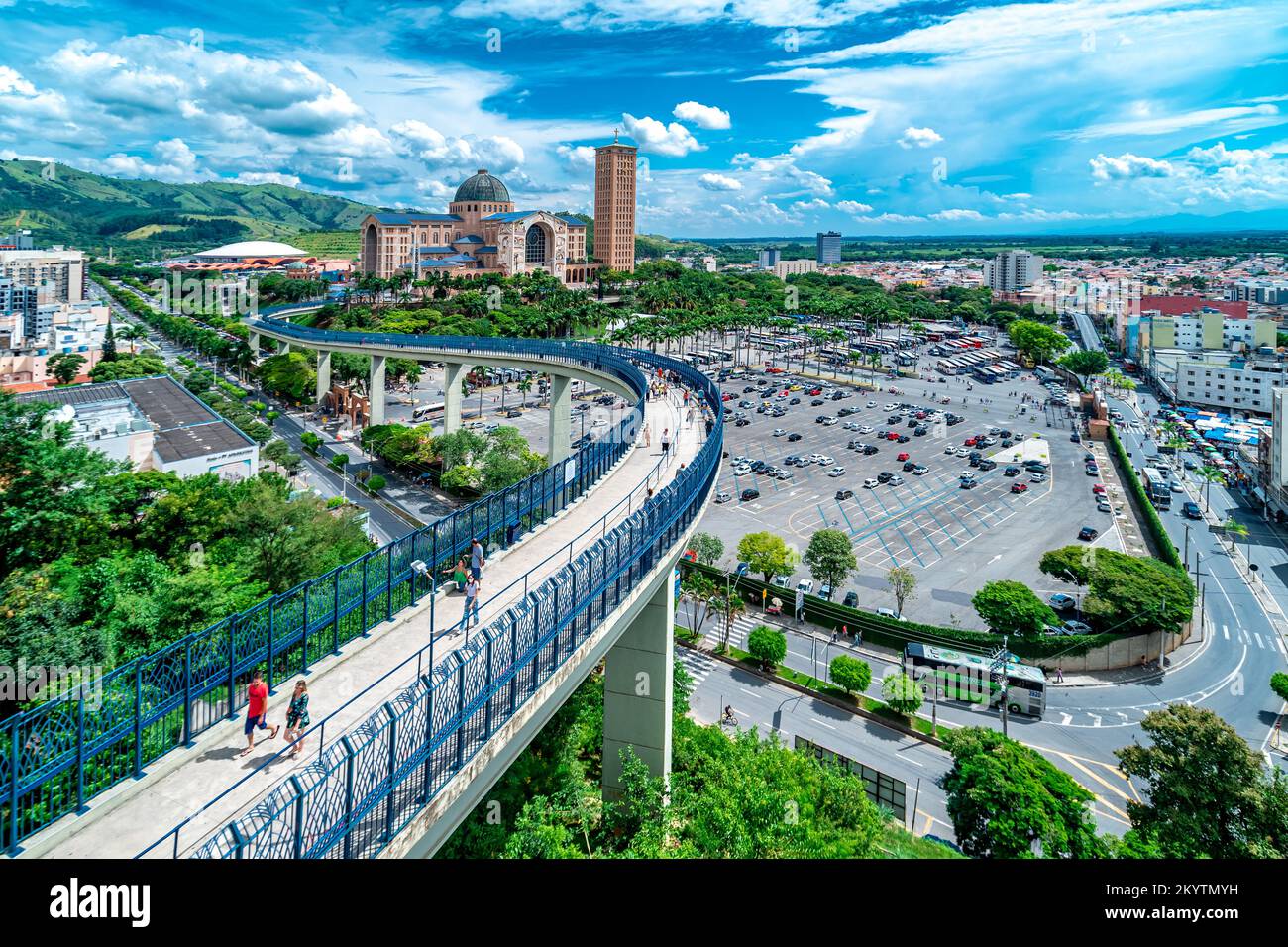 Aparecida, Brazil - March 13, 2022: Basilica of Our Lady of Aparecida ...