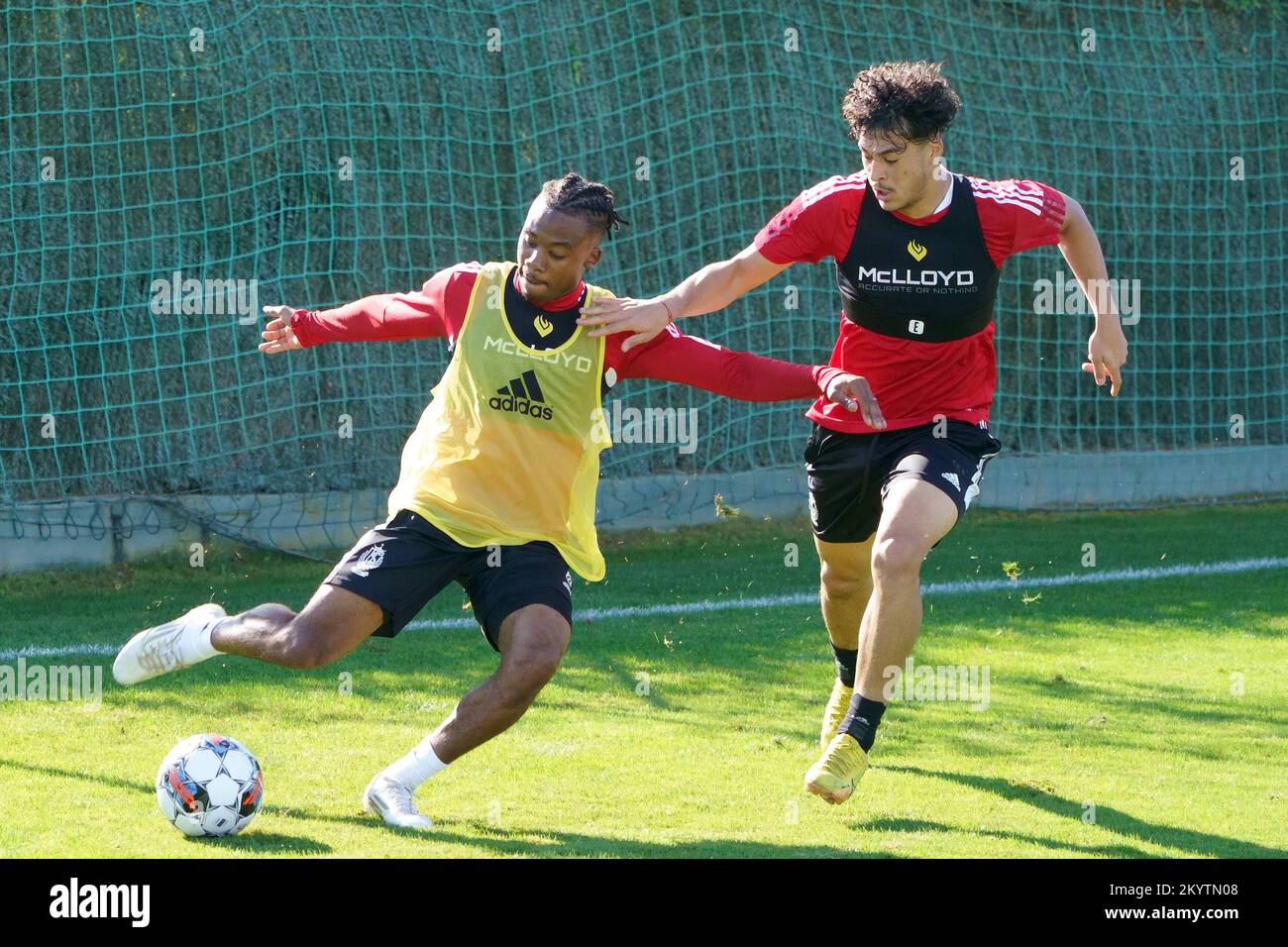 Marbella, Spain, 01 December 2022. Standard's players pictured during a ...