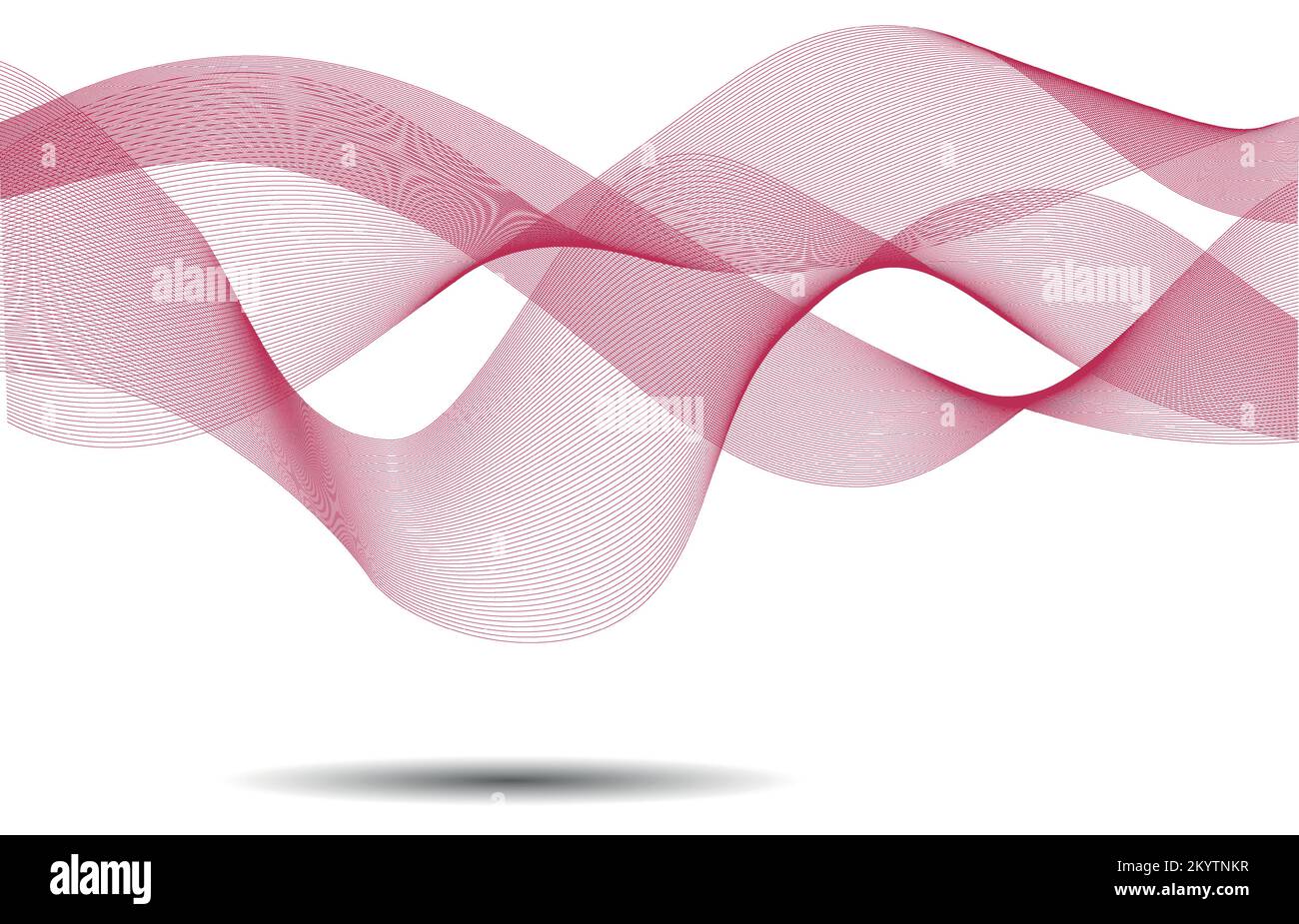 Abstract wave element for design. Digital frequency track equalizer. Colorful shiny wave with ...