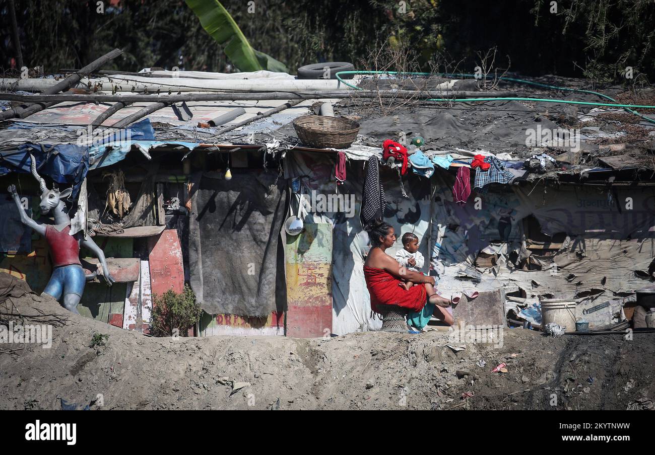Thapathali slum hi-res stock photography and images - Alamy