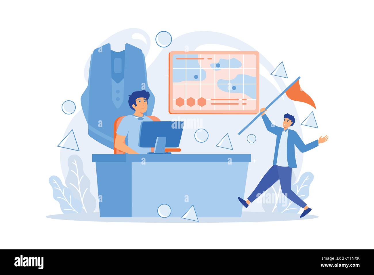 Real time strategy games Stock Vector Images - Alamy