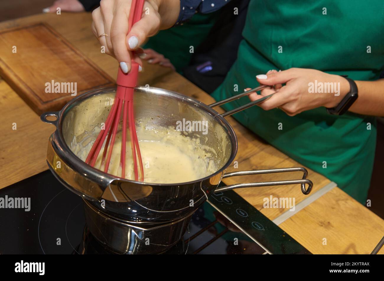 Whisking process hi-res stock photography and images - Alamy