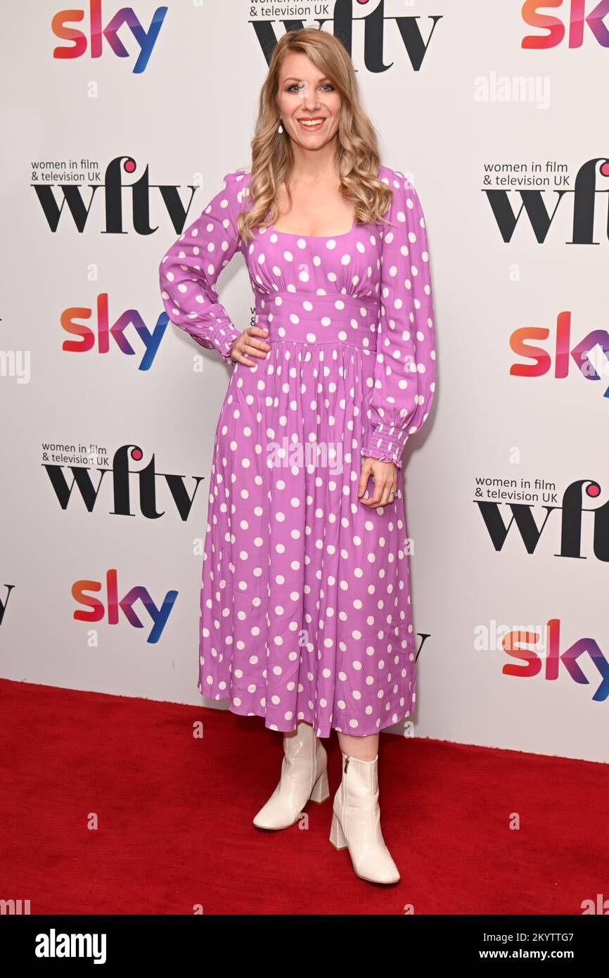 London, UK. 2 December 2022. Rachel Parris attending the Women in Film ...