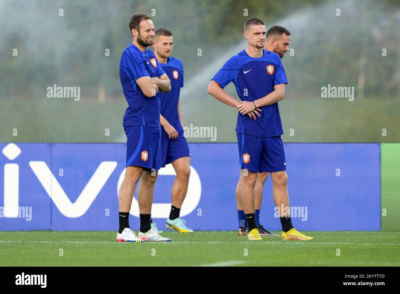 DOHA, 02-12-2022 World Cup 2022 in Qatar, training session Team ...