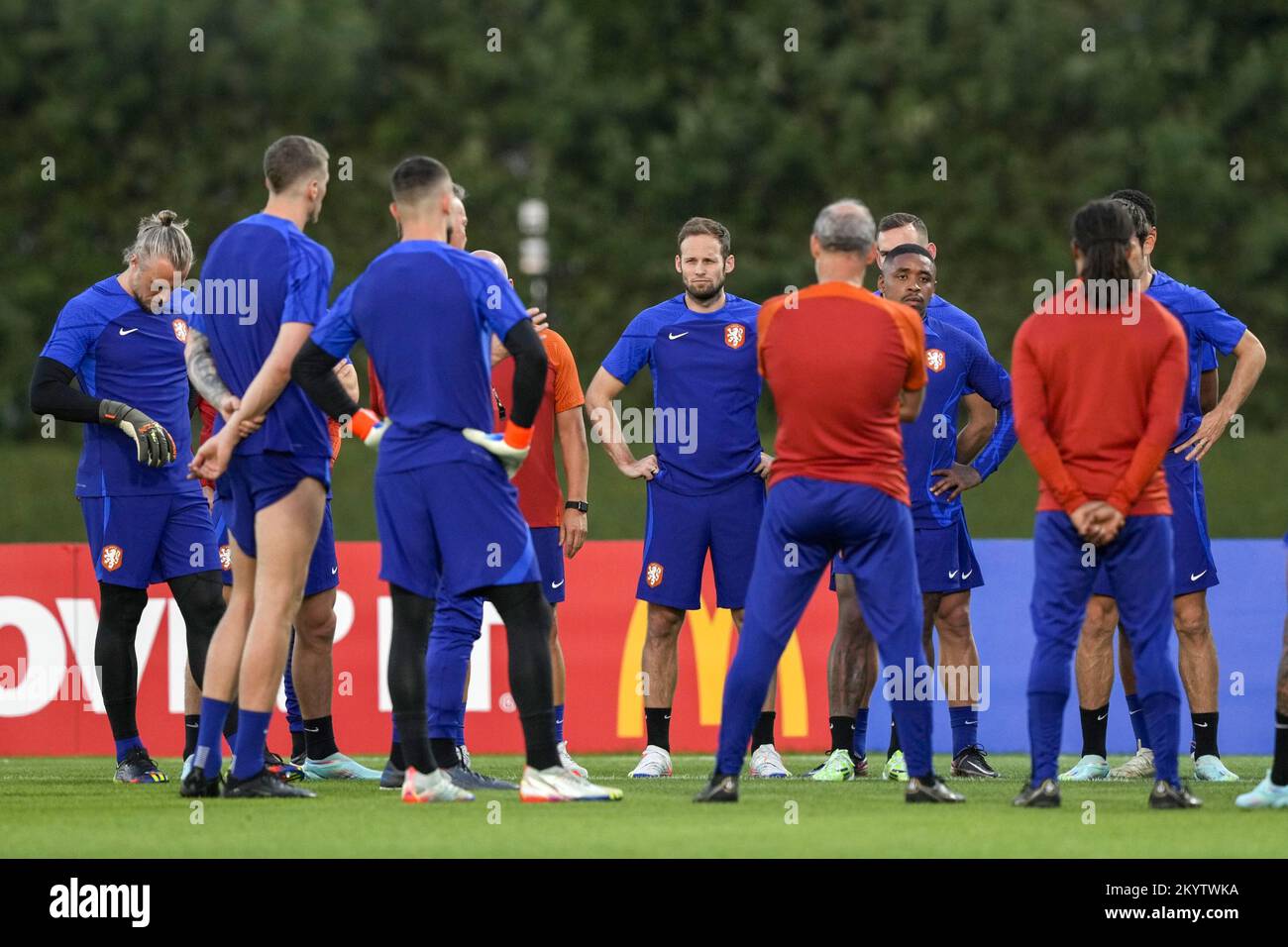 DOHA, 02-12-2022 World Cup 2022 in Qatar, training session Team ...