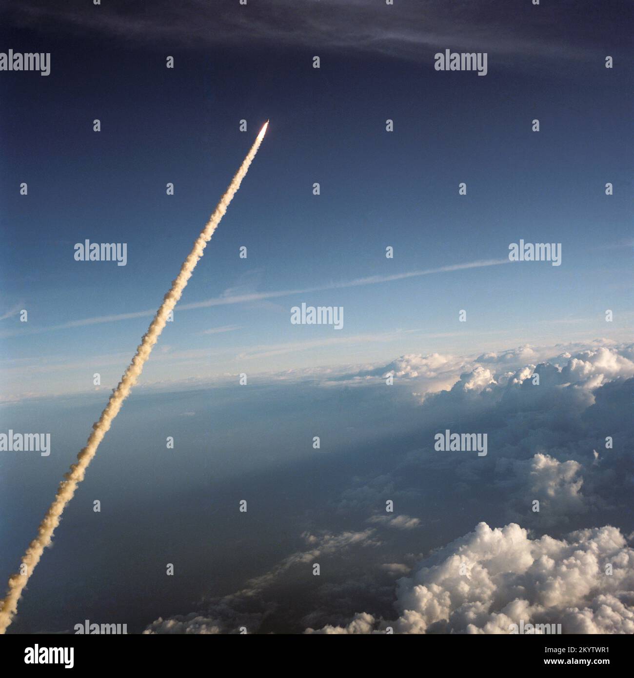 STS-41-B Launch The Space Shuttle Challenger lifted off from Kennedy ...