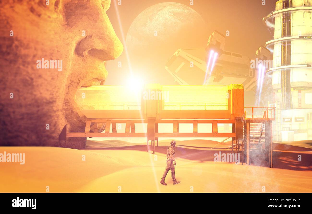 Space base, ancient civilizations from other worlds. Discoveries of new ...