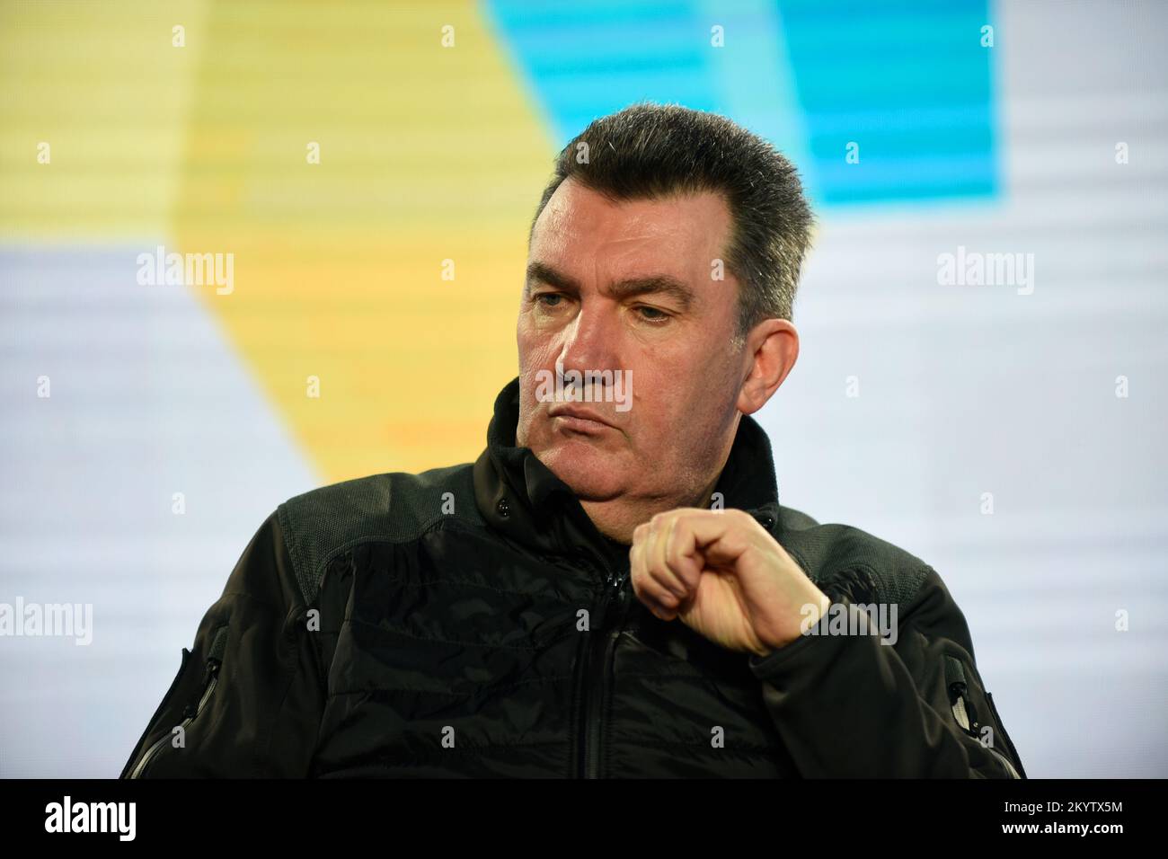 KYIV, UKRAINE - DECEMBER 01, 2022 - Secretary of the National Security ...