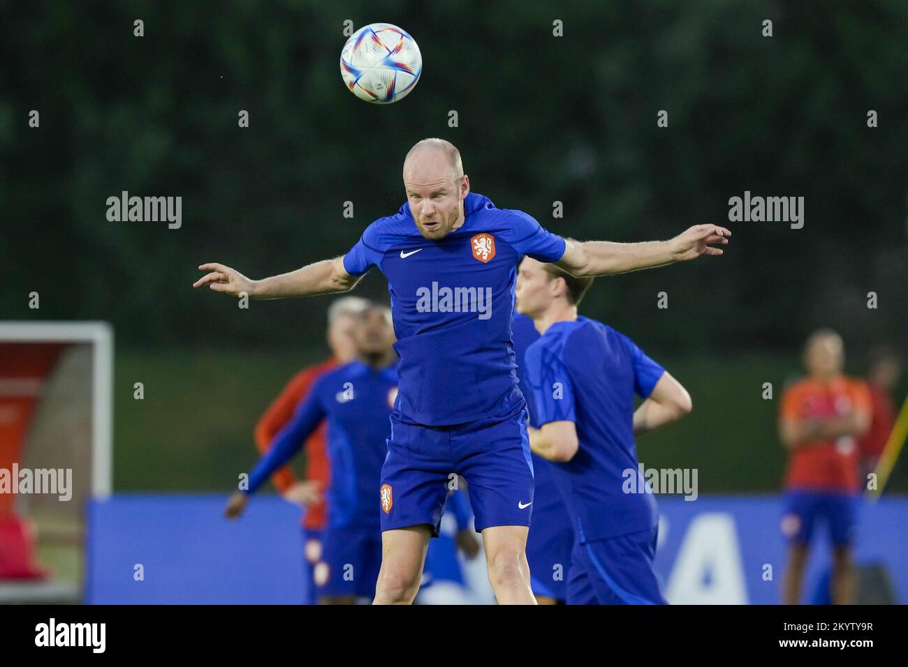 DOHA, 02-12-2022 World Cup 2022 in Qatar, training session Team ...