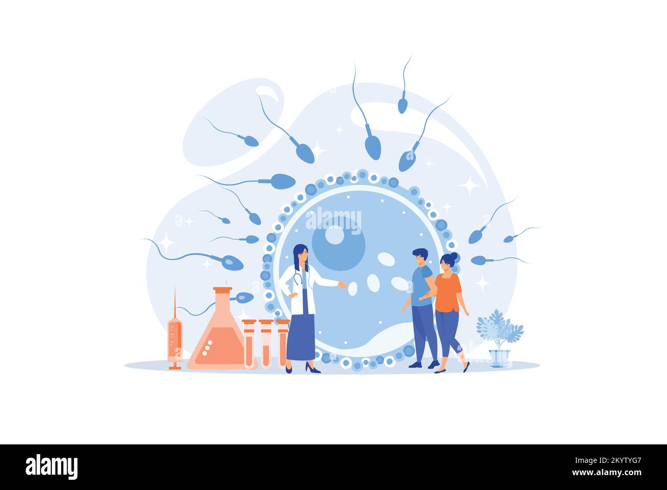 Sterility test Stock Vector Images - Alamy