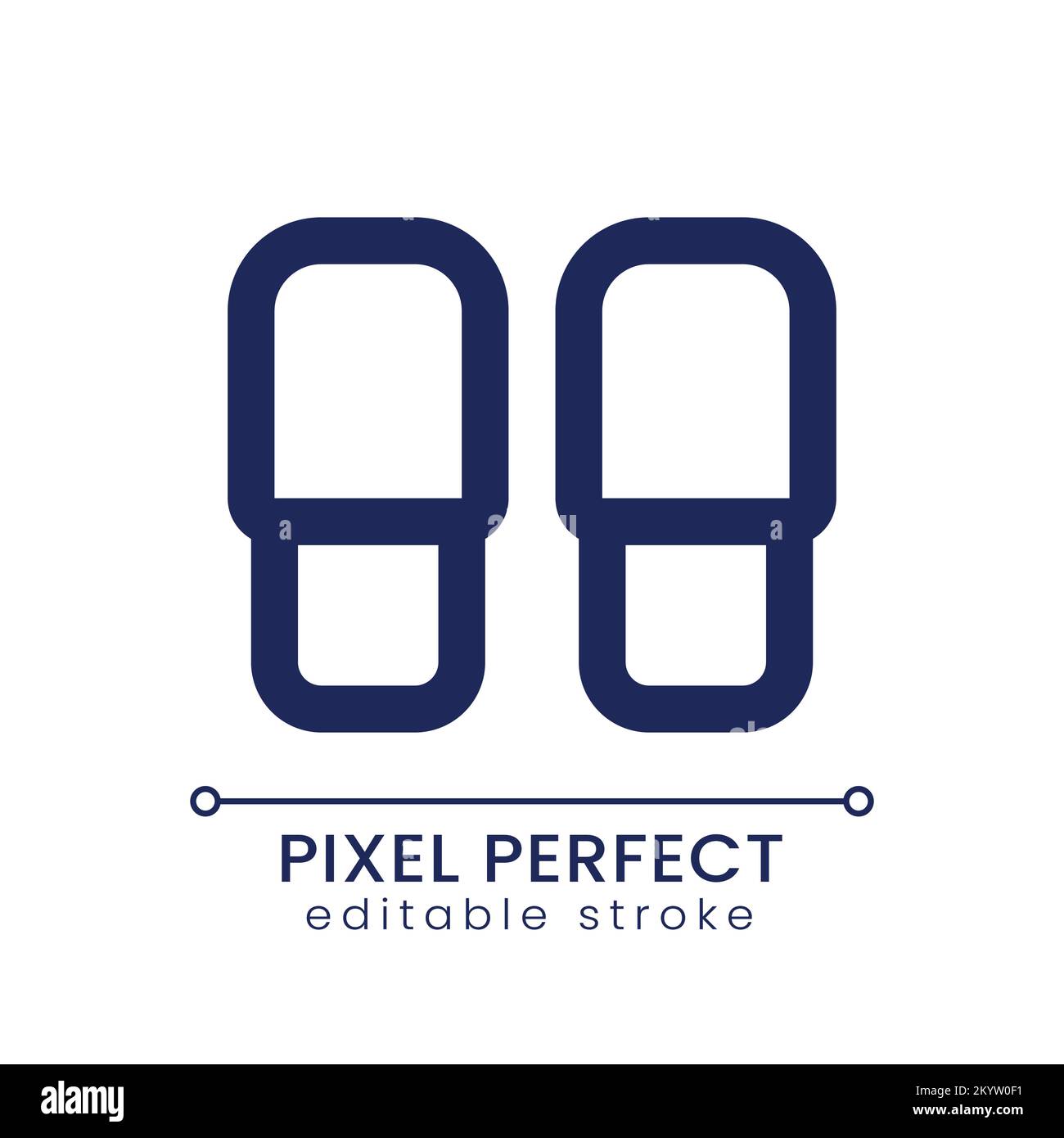 Pixel art foot hi-res stock photography and images - Alamy