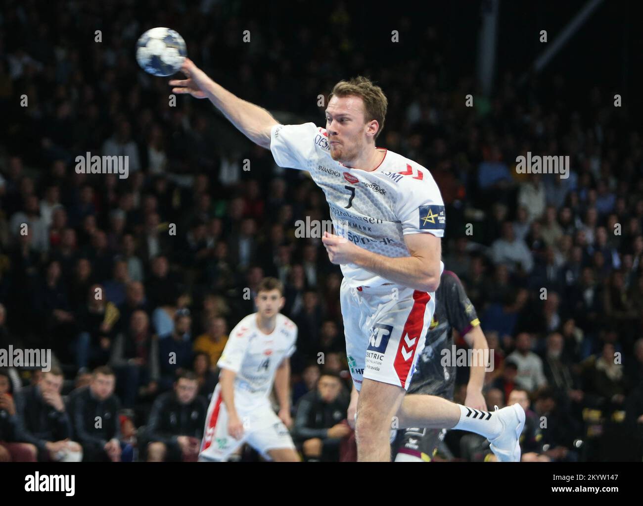 Aalborg Handbold, December 1, 2022, Felix Claar of Aalborg Håndbold ... Aalborg Handbold, December 1, 2022, Felix Claar of Aalborg Håndbold ...