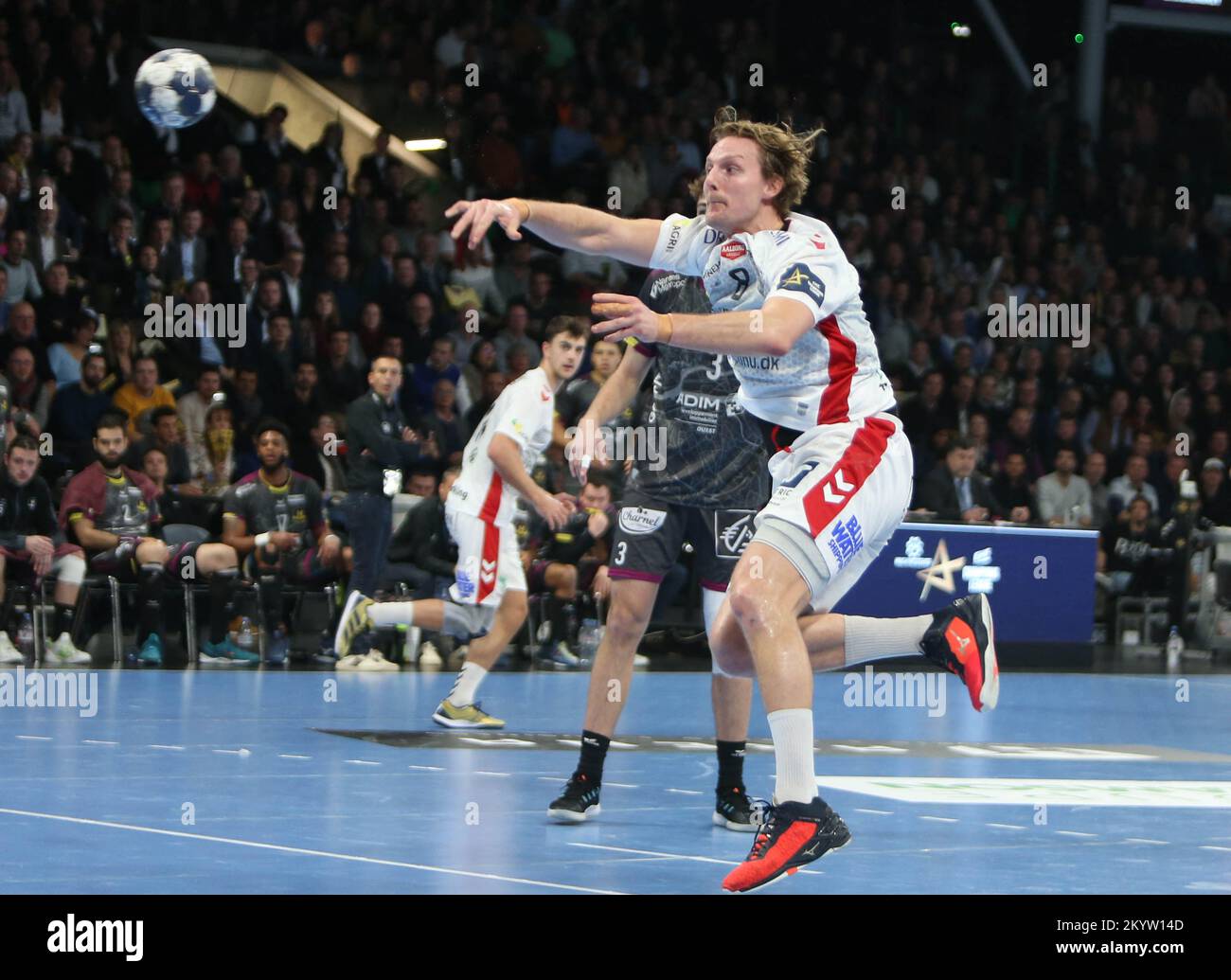 Aalborg Handbold, December 1, 2022, Jesper Nielsen of Aalborg Håndbold ...