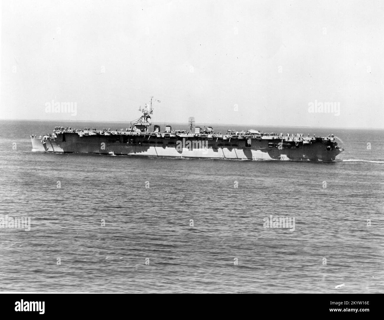 Photograph of the USS Cowpens (CV-25) (CVL-25) , Ships, Naval Vessels ...