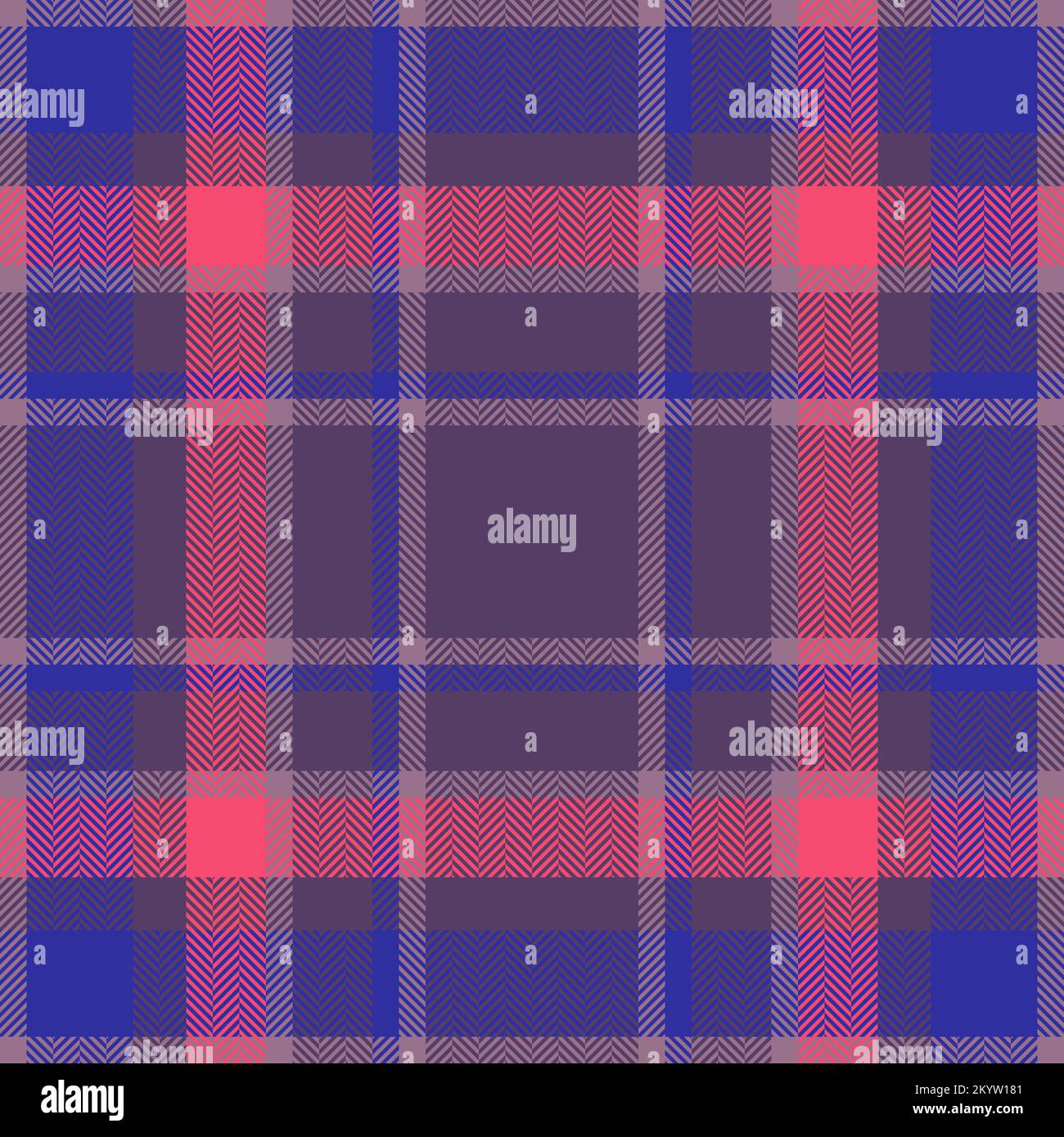 Plaid check pattern. Seamless fabric texture. Tartan textile print ...