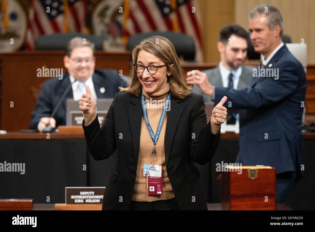 UNITED STATES - DECEMBER 2: Rep.-elect Hillary Scholten, D-Mich ...
