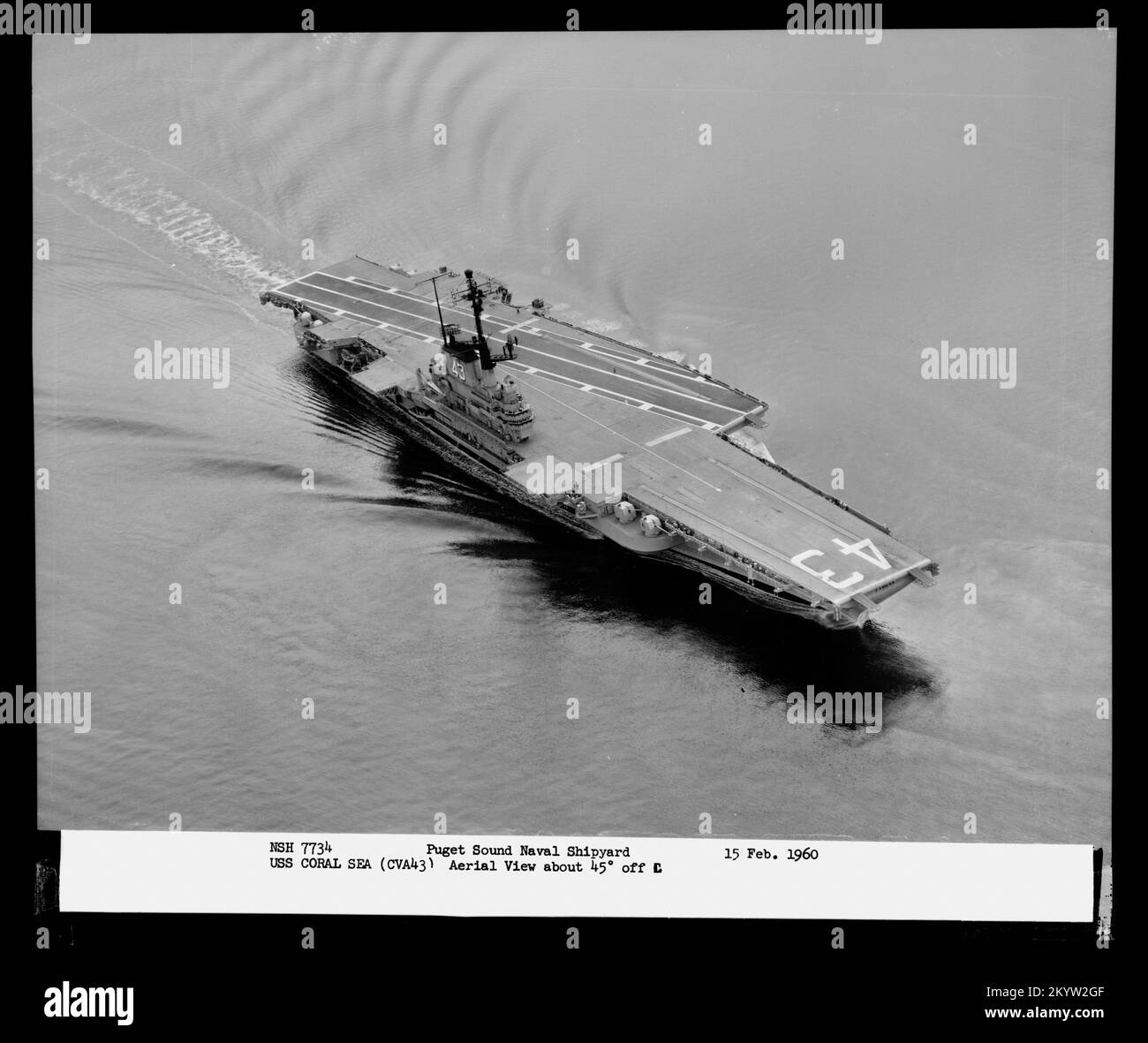 CVA 43 Coral Sea [19-NN-CVA 43 Coral Sea-161029] , Ships, Naval Vessels ...