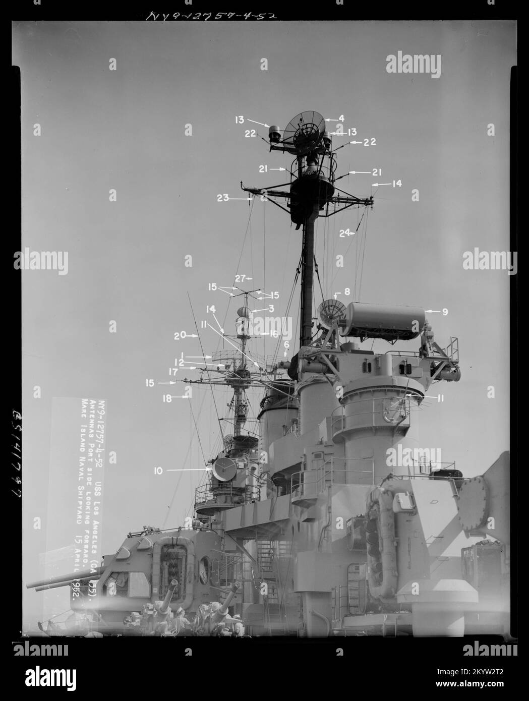 CA 135 Los Angeles [19-NN-CA 135 Los Angeles-141797] , Ships, Naval ...