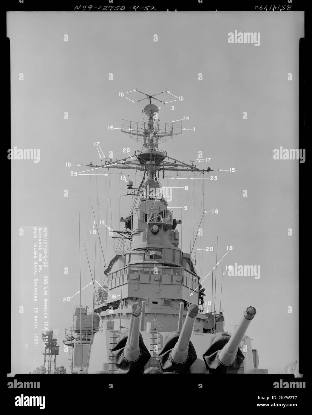 CA 135 Los Angeles [19-NN-CA 135 Los Angeles-141790] , Ships, Naval ...