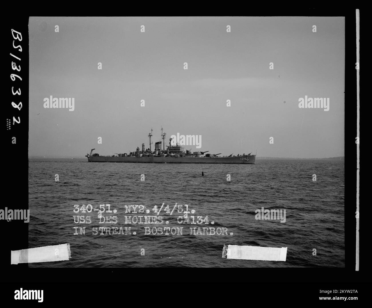 CA 134 Des Moines [19-NN-CA 134 Des Moines-136382] , Ships, Naval ...