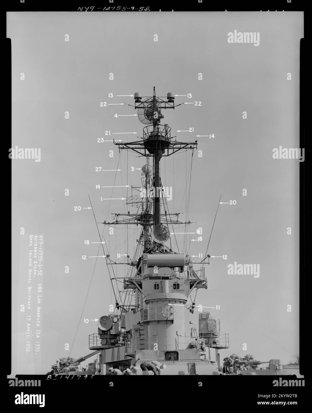CA 135 Los Angeles [19-NN-CA 135 Los Angeles-141795] , Ships, Naval ...