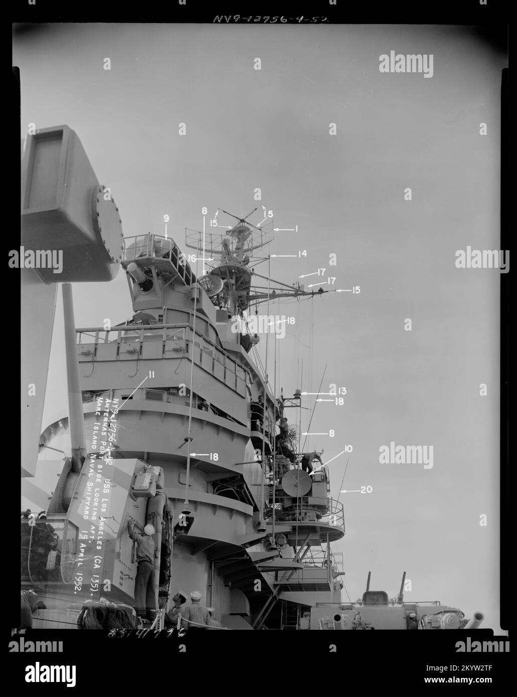 CA 135 Los Angeles [19-NN-CA 135 Los Angeles-141796] , Ships, Naval ...