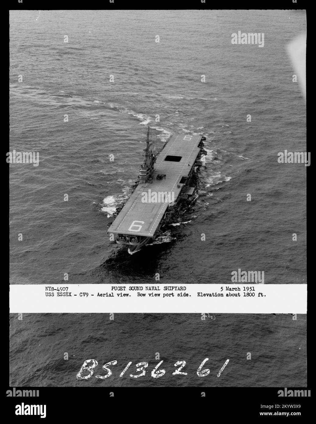 CV 9 USS Essex , Ships, Naval Vessels, Boats, Naval History, Navy Stock Photo - Alamy