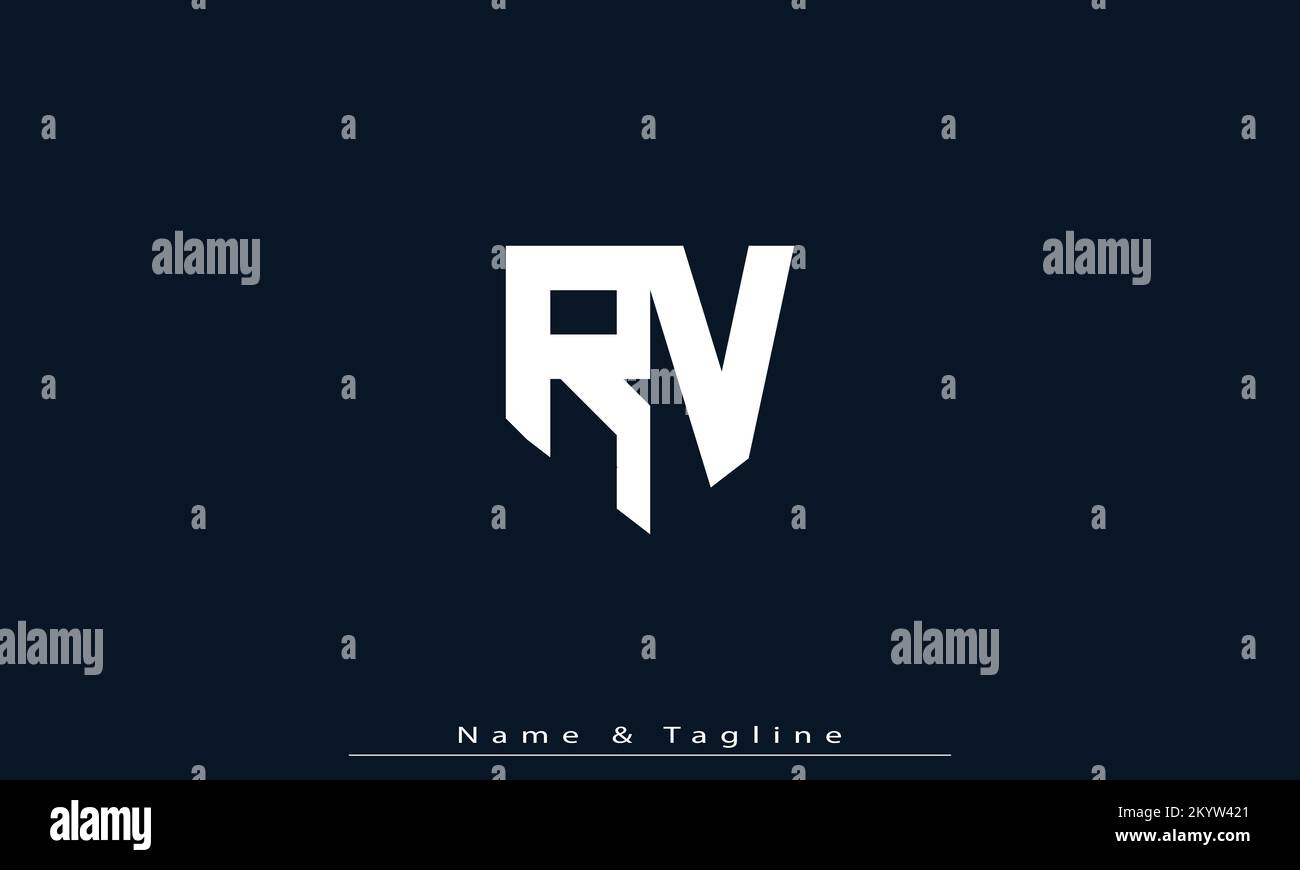 Rv template Stock Vector Images - Alamy